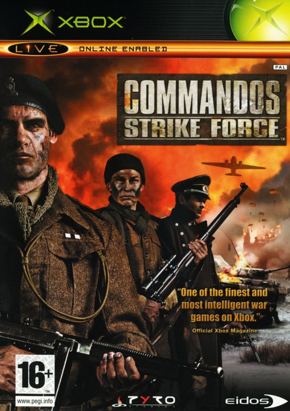 Commandos: Strike Force cover or packaging material - MobyGames