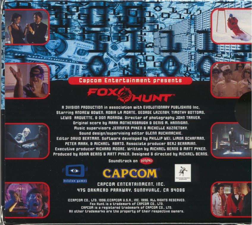 Fox Hunt cover or packaging material - MobyGames