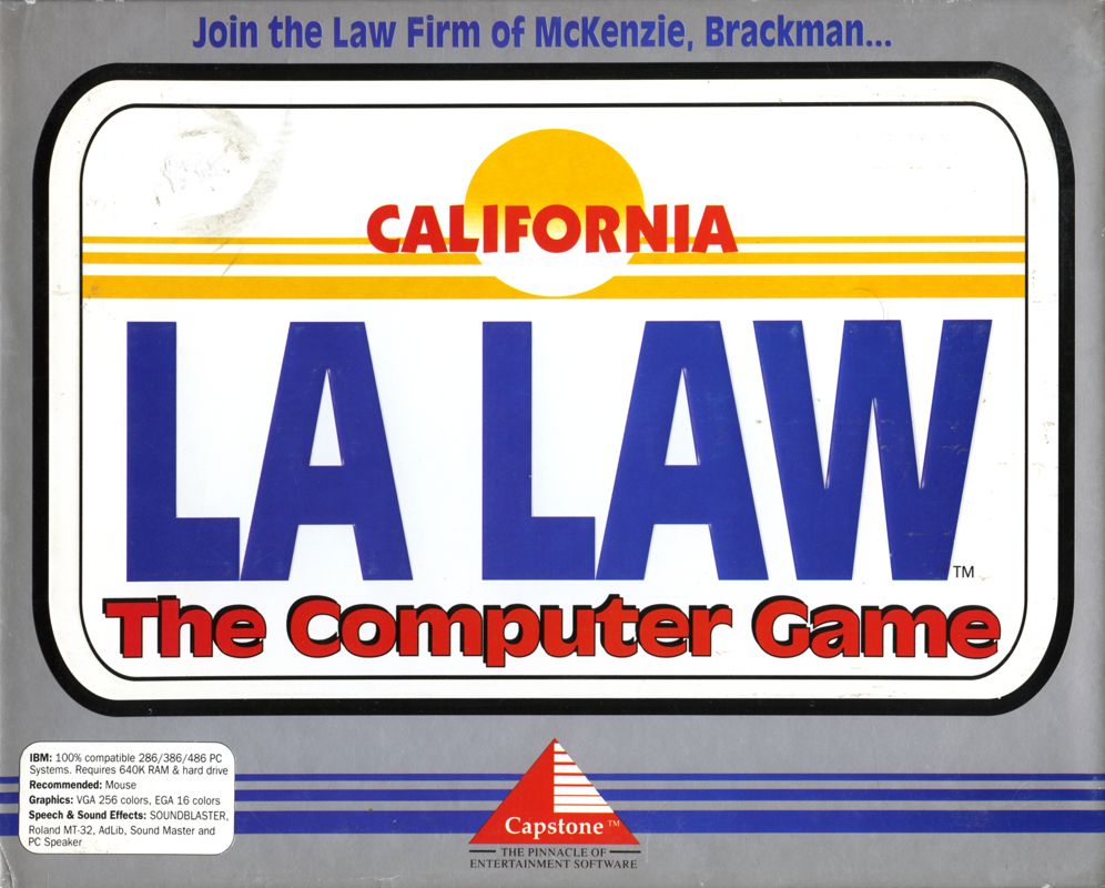 LA Law: The Computer Game (1992) - MobyGames