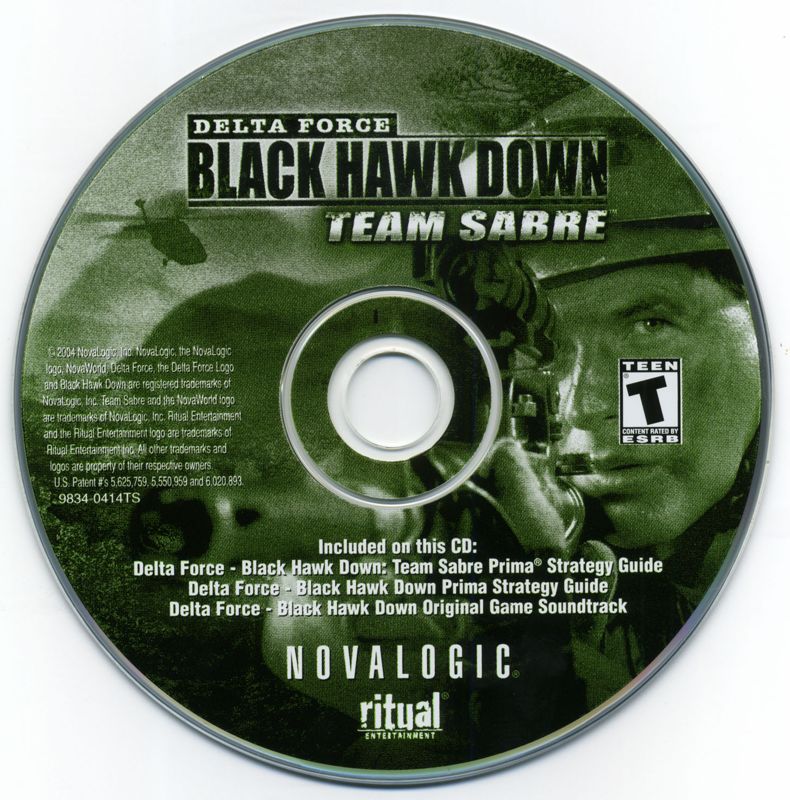 Delta Force: Black Hawk Down - Platinum Pack cover or packaging material - MobyGames