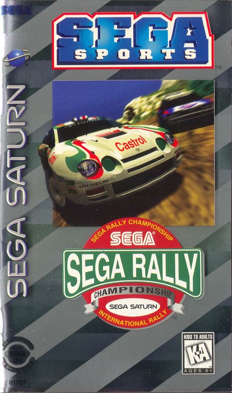 SEGA Rally Championship cover or packaging material - MobyGames
