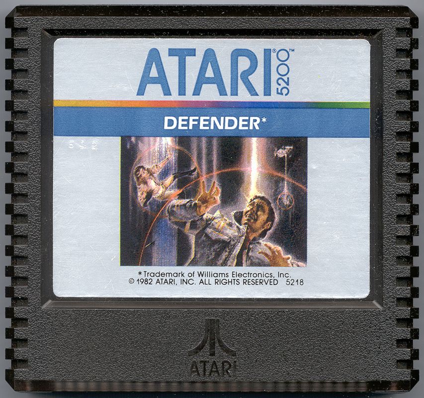Defender cover or packaging material - MobyGames