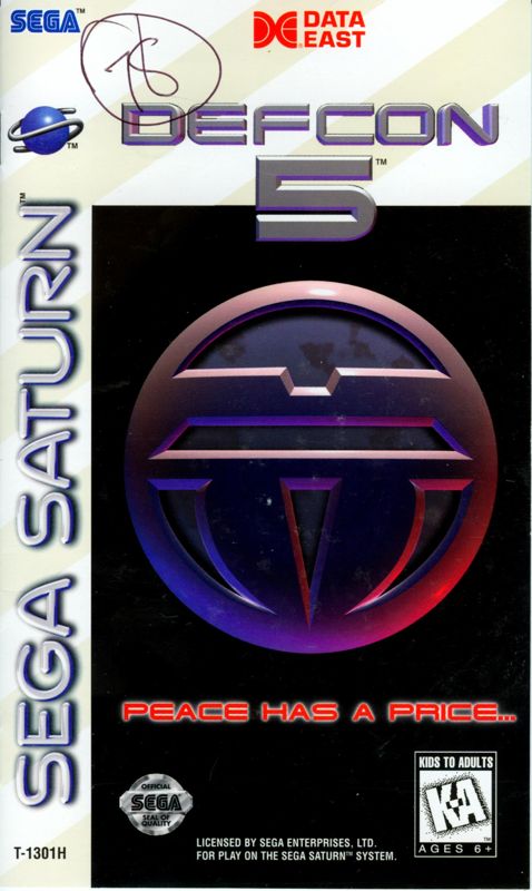 Defcon 5 cover or packaging material - MobyGames