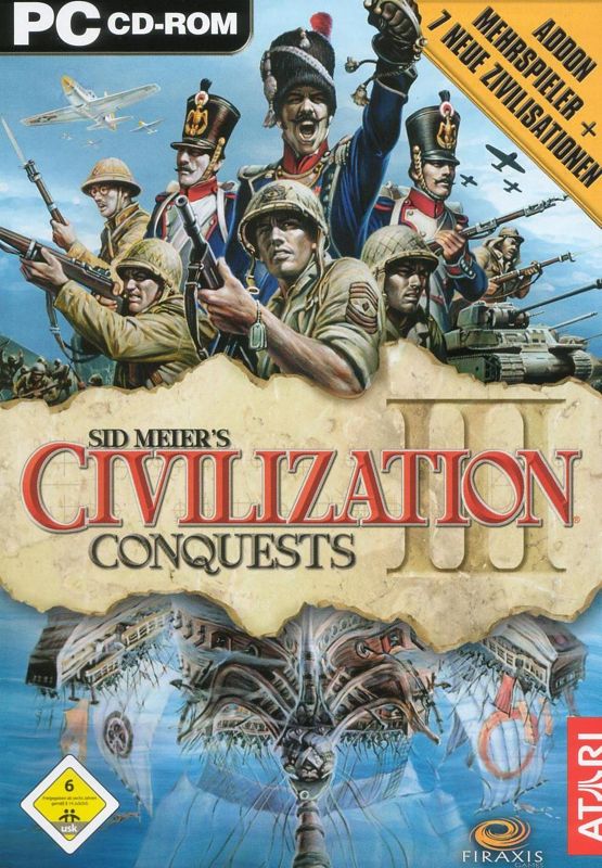 Sid Meier's Civilization III: Conquests cover or packaging material ...