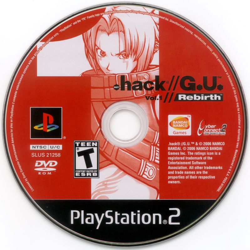 .hack//G.U. Vol. 1//Rebirth cover or packaging material - MobyGames