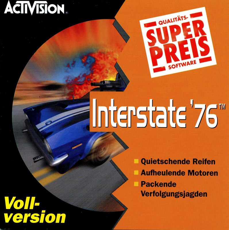 Interstate '76 cover or packaging material - MobyGames