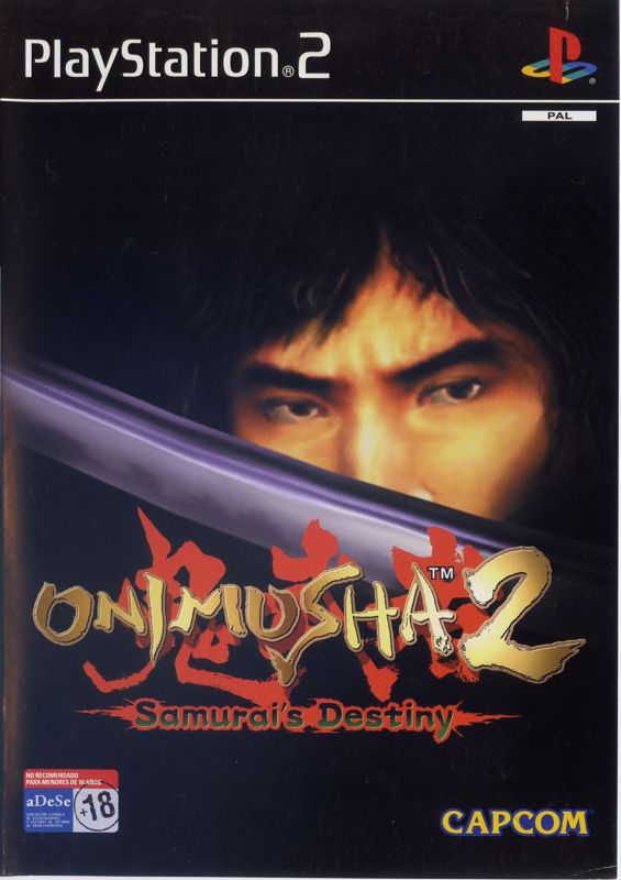 Onimusha 2: Samurai's Destiny cover or packaging material - MobyGames