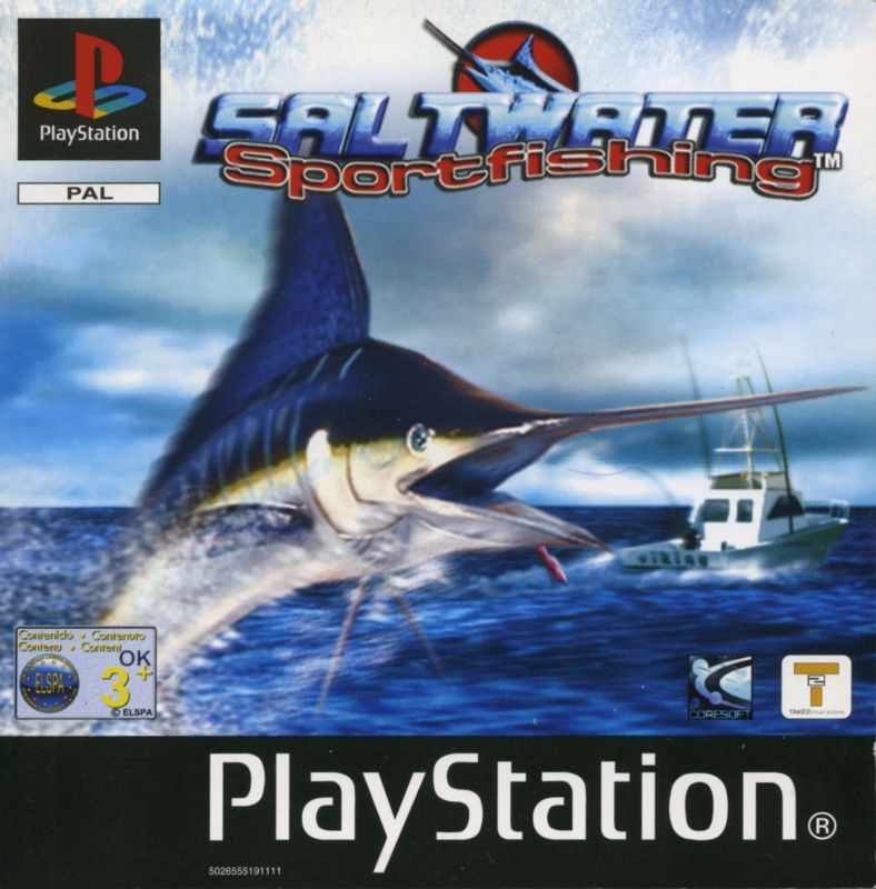 Saltwater Sportfishing cover or packaging material - MobyGames