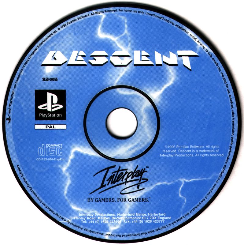 Descent cover or packaging material - MobyGames