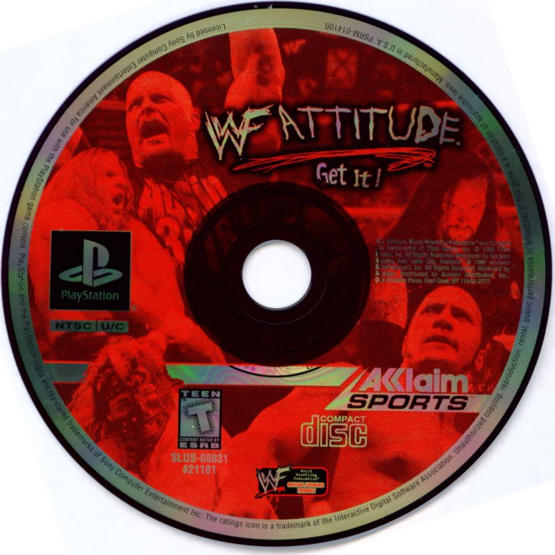 WWF Attitude cover or packaging material - MobyGames