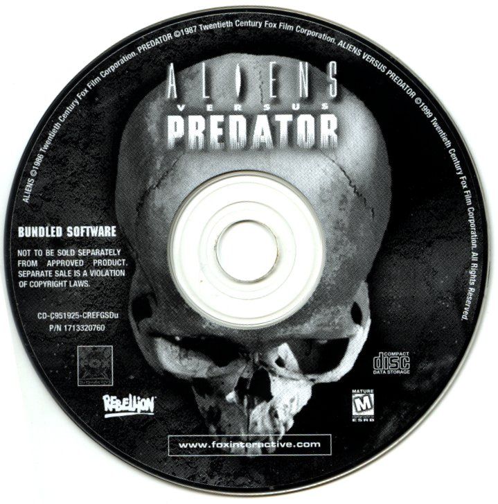 Aliens Versus Predator cover or packaging material - MobyGames