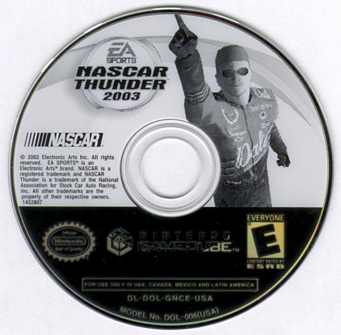 NASCAR Thunder 2003 cover or packaging material - MobyGames