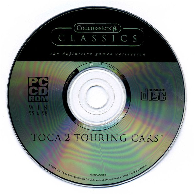 TOCA 2: Touring Car Challenge cover or packaging material - MobyGames