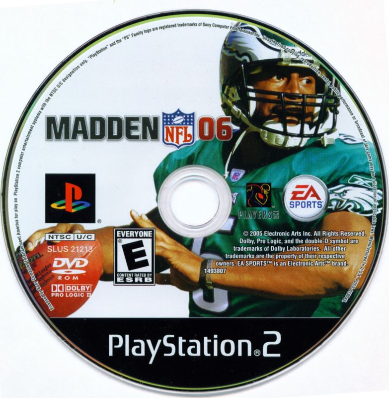 Madden NFL 06 cover or packaging material - MobyGames