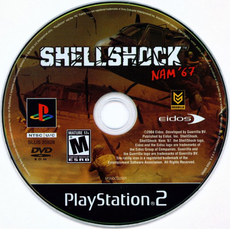 Shellshock: Nam '67 cover or packaging material - MobyGames