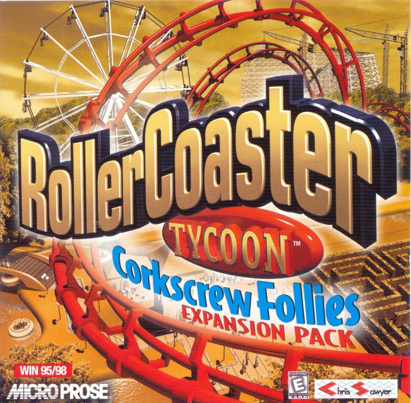 RollerCoaster Tycoon: Corkscrew Follies cover or packaging material ...