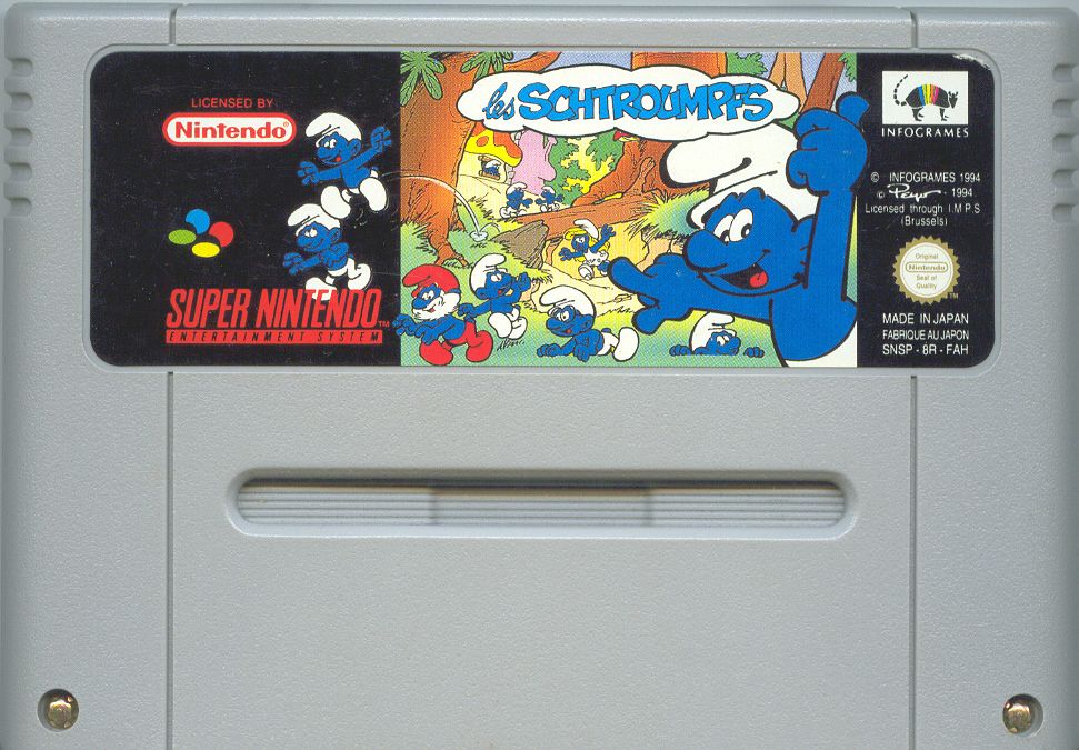 The Smurfs cover or packaging material - MobyGames