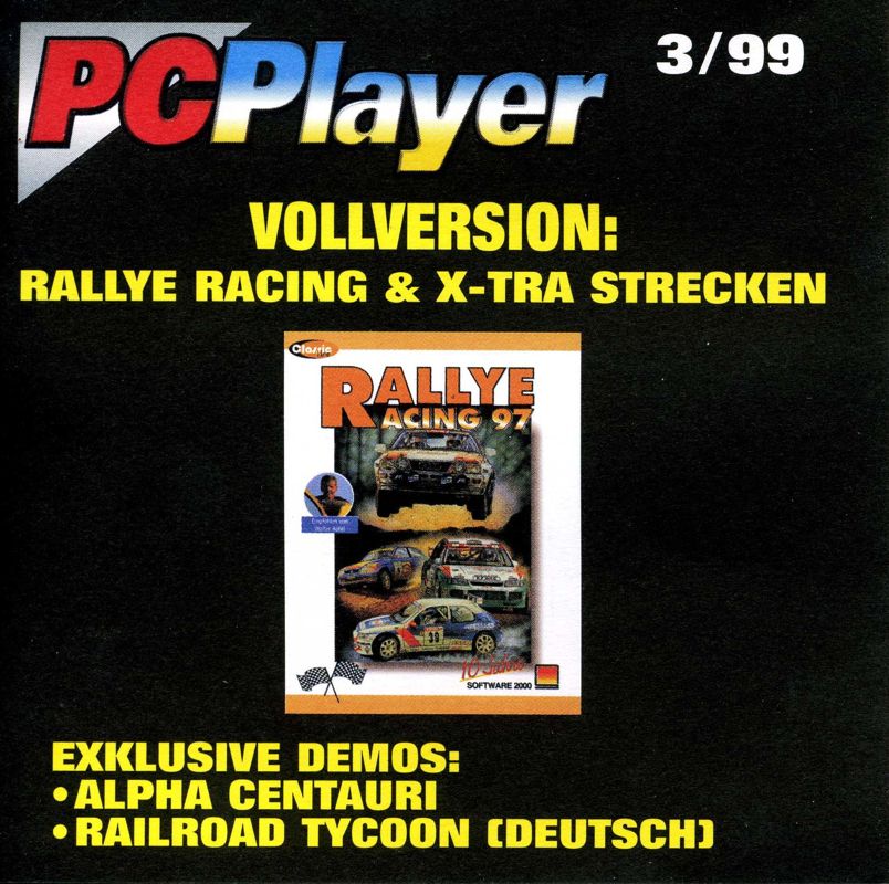 Rallye Racing 97 (includes X-Tra Strecken) cover or packaging material ...