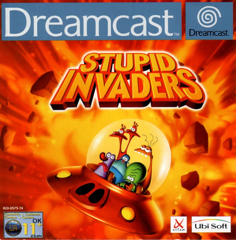 Stupid Invaders cover or packaging material - MobyGames