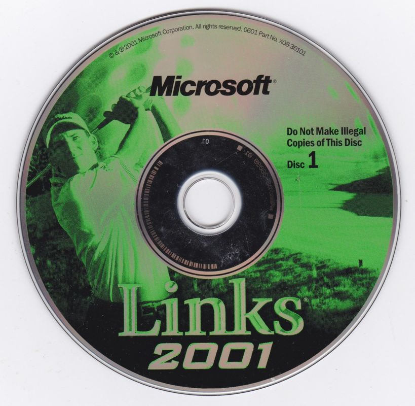 Links 2001 cover or packaging material - MobyGames