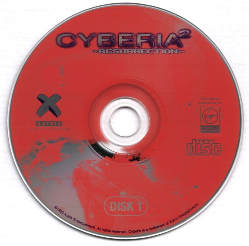 Cyberia 2: Resurrection cover or packaging material - MobyGames