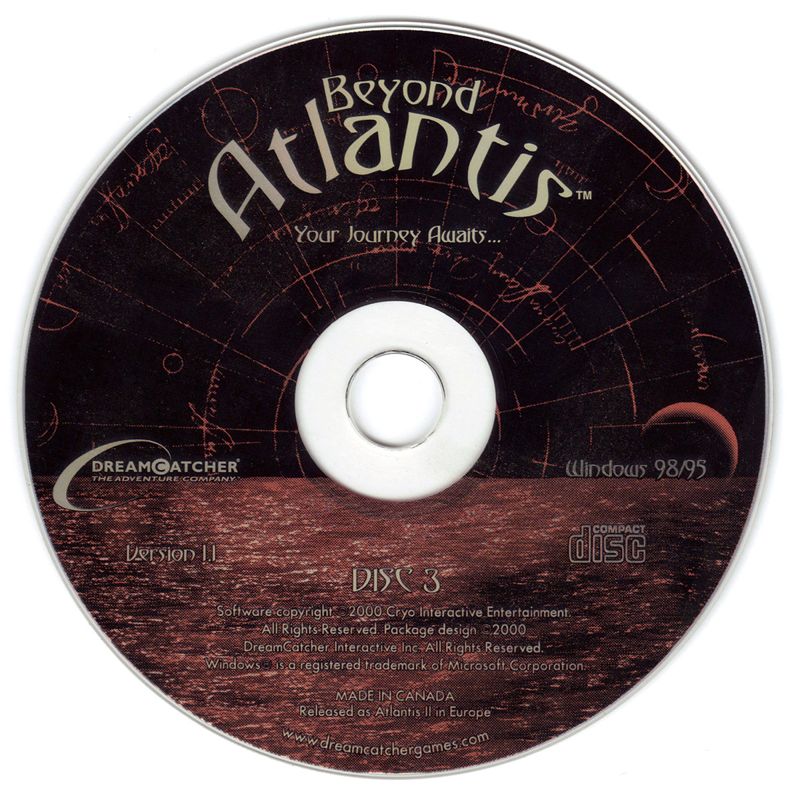 Beyond Atlantis cover or packaging material - MobyGames