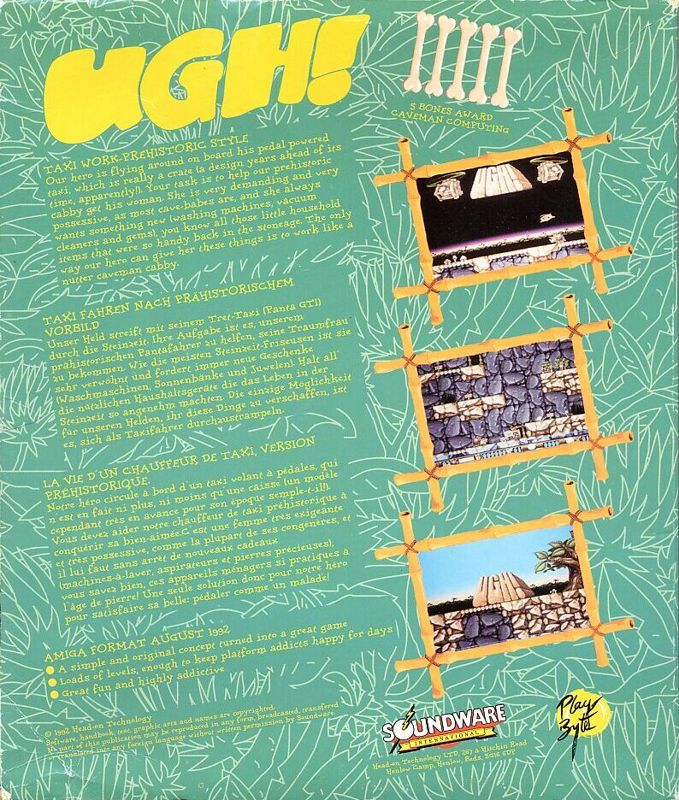 Ugh! cover or packaging material - MobyGames