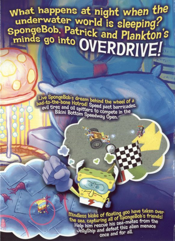 SpongeBob Squarepants: Nighty Nightmare cover or packaging material ...