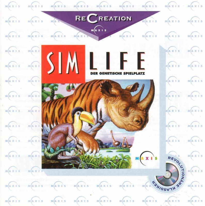 SimLife cover or packaging material - MobyGames