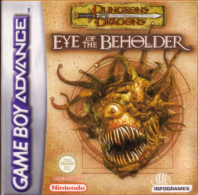 Dungeons & Dragons: Eye of the Beholder cover or packaging material ...