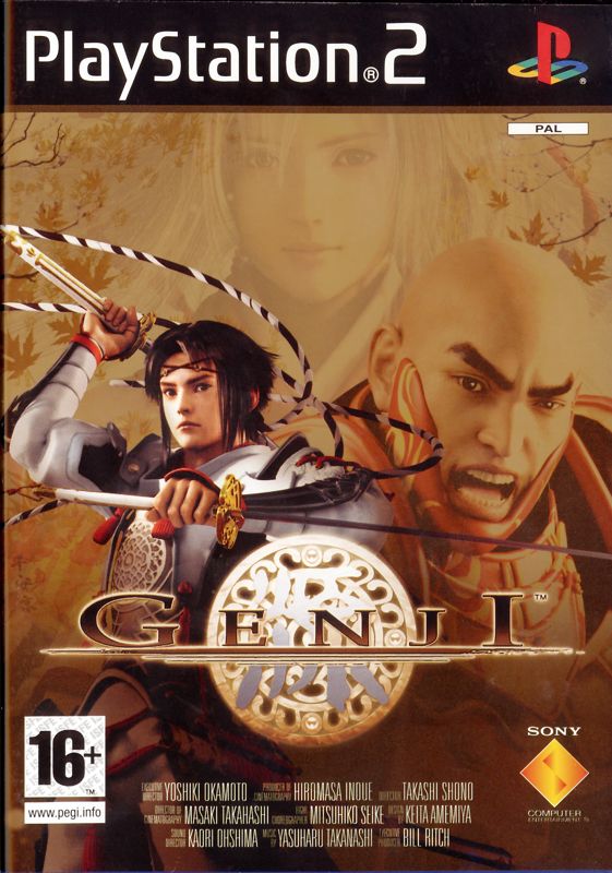 Genji: Dawn of the Samurai cover or packaging material - MobyGames