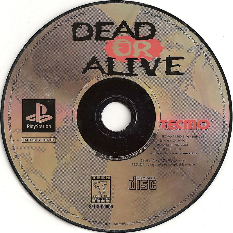 Dead or Alive cover or packaging material - MobyGames