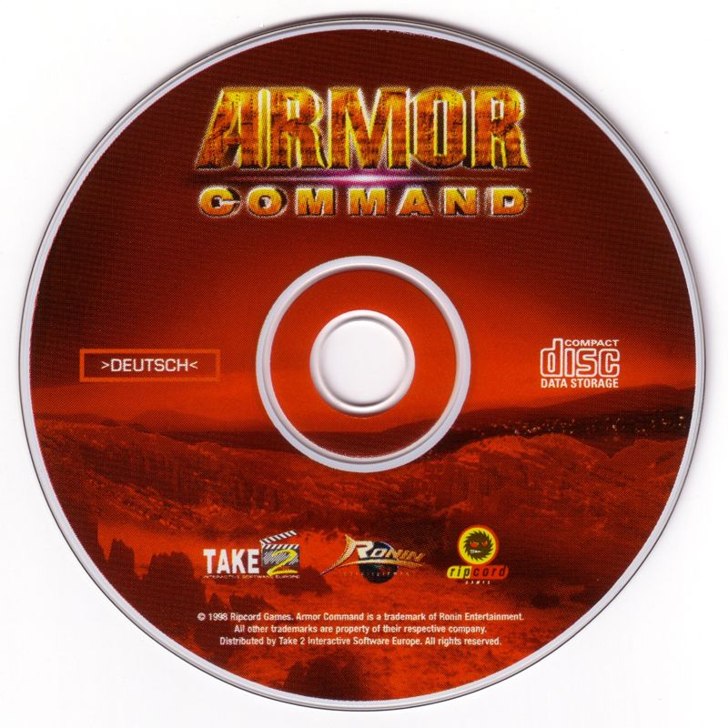 Armor Command cover or packaging material - MobyGames
