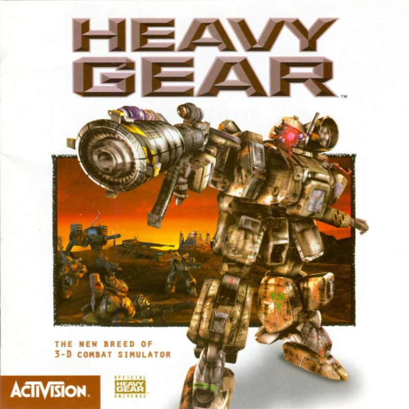 Heavy Gear cover or packaging material - MobyGames