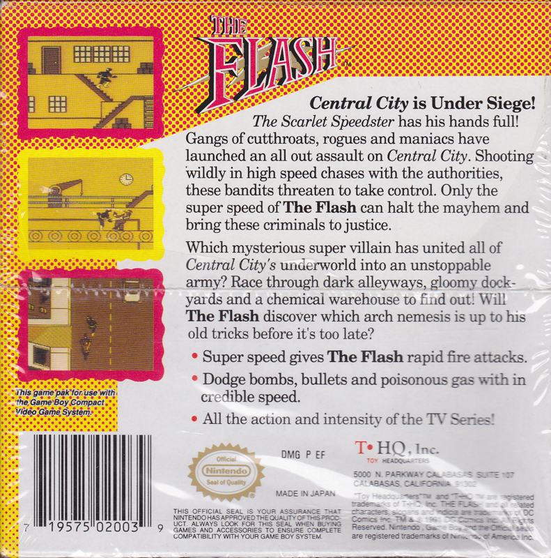 The Flash cover or packaging material - MobyGames