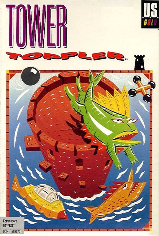 Tower Toppler cover or packaging material - MobyGames