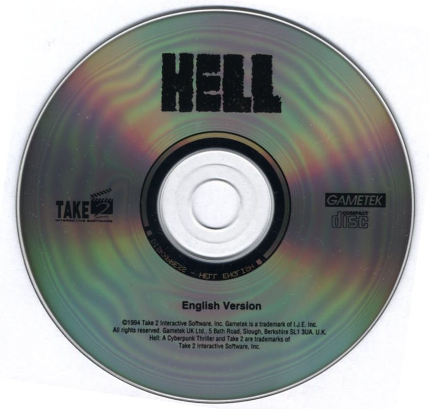 Hell: A Cyberpunk Thriller cover or packaging material - MobyGames