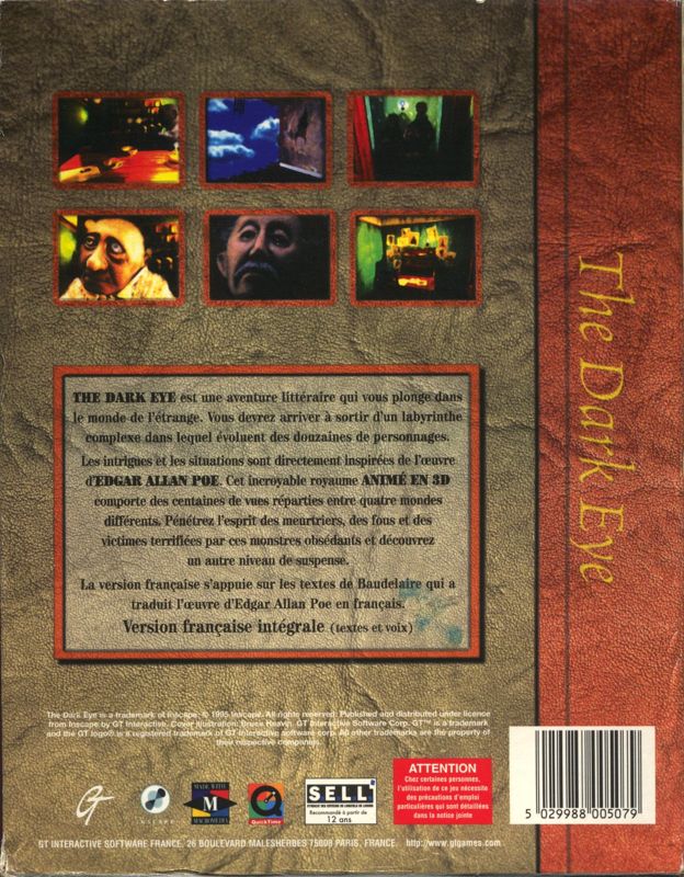 The Dark Eye cover or packaging material - MobyGames