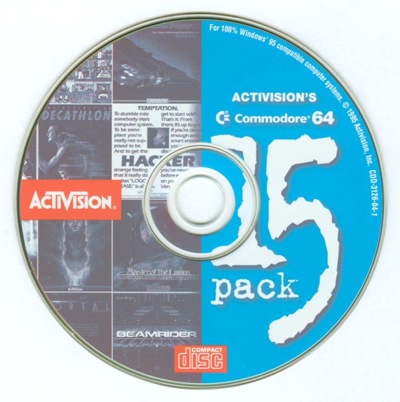 Activision's Commodore 64 15 Pack cover or packaging material - MobyGames