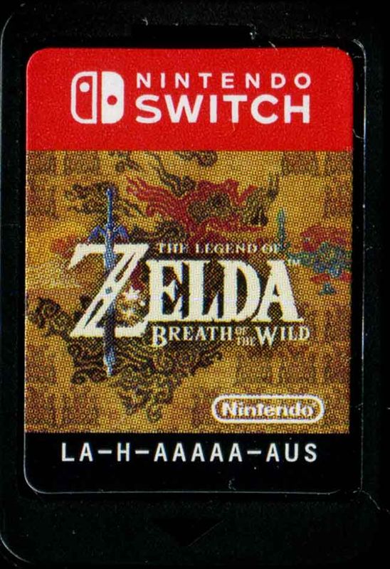 The Legend of Zelda: Breath of the Wild cover or packaging material ...