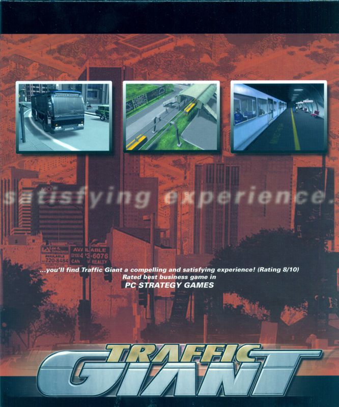 Traffic Giant cover or packaging material - MobyGames