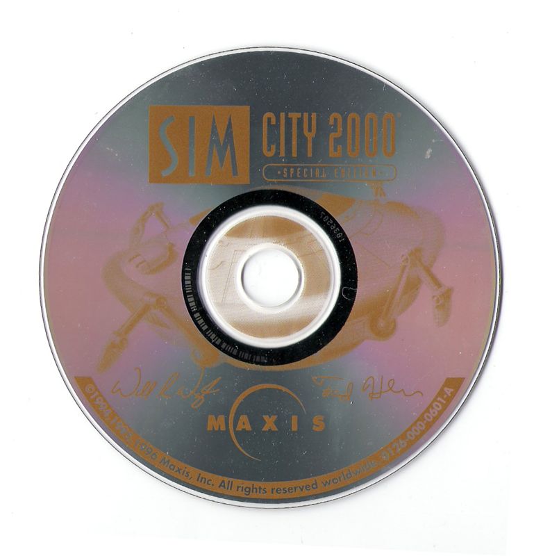 SimCity 2000: CD Collection cover or packaging material - MobyGames