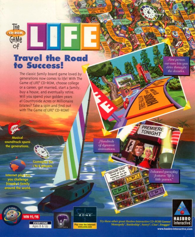 The Game of Life cover or packaging material - MobyGames