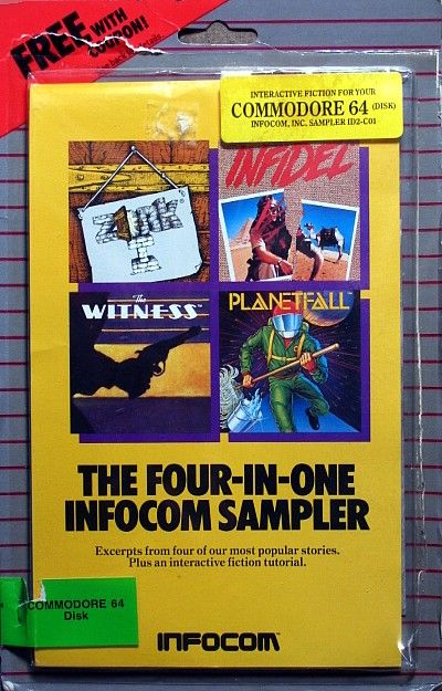 The Four-in-One Infocom Sampler (1984) - MobyGames