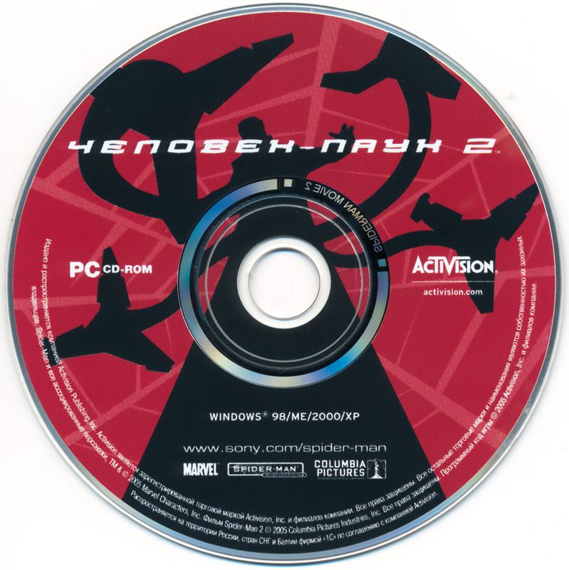 Spider-Man 2: The Game cover or packaging material - MobyGames