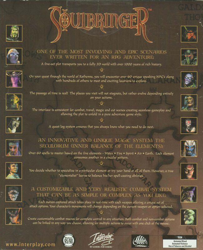 Soulbringer cover or packaging material - MobyGames