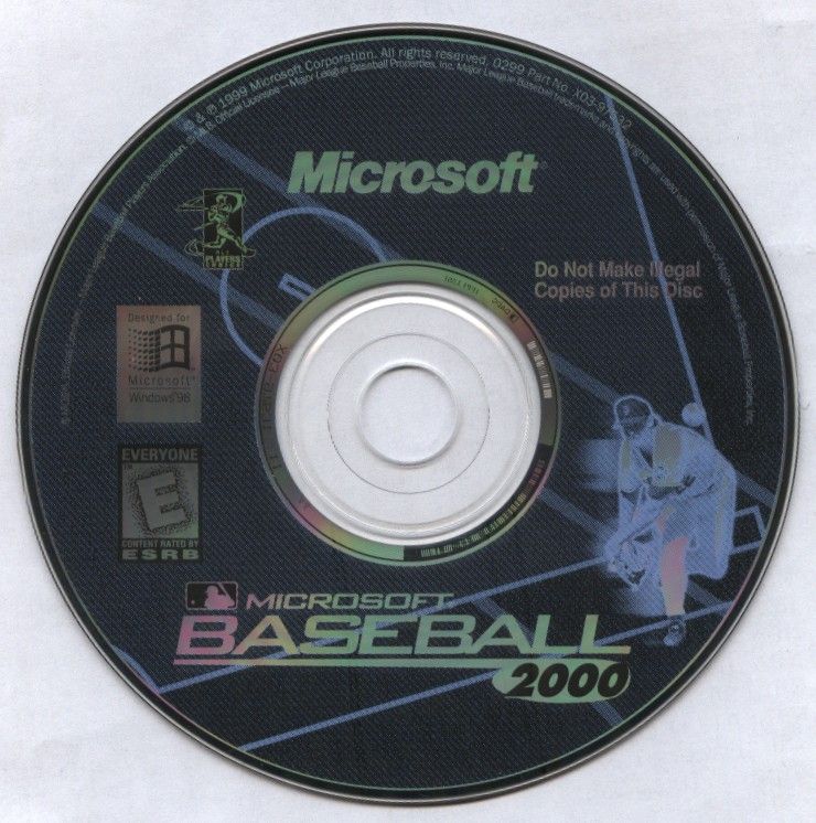 Microsoft Baseball 2000 cover or packaging material - MobyGames