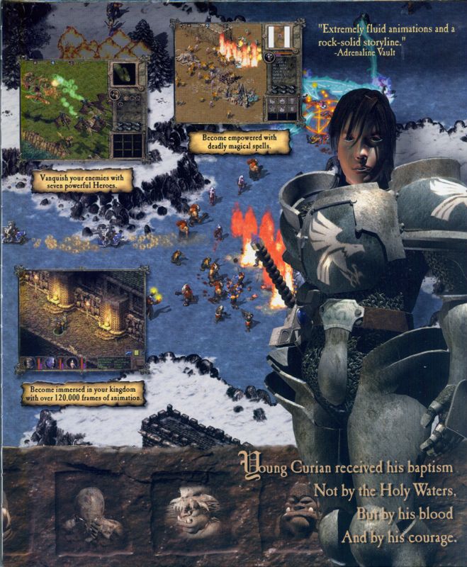 Kingdom Under Fire cover or packaging material - MobyGames