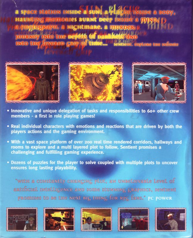 Sentient cover or packaging material - MobyGames