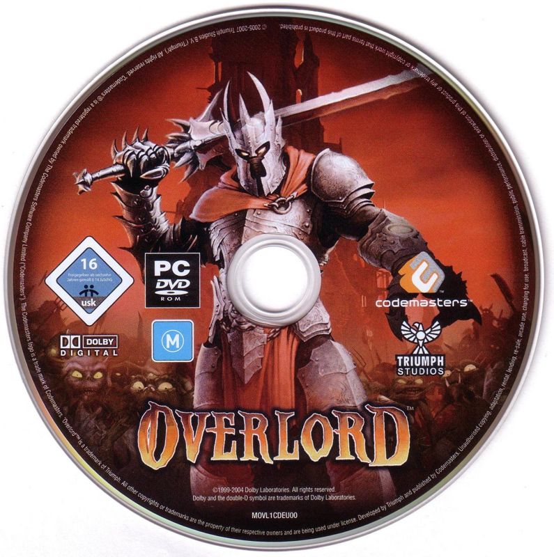 Overlord cover or packaging material - MobyGames